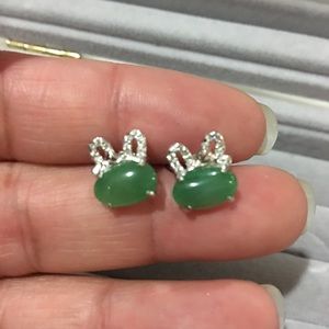 Jewelry | Rabbit Jade Earing | Poshmark
